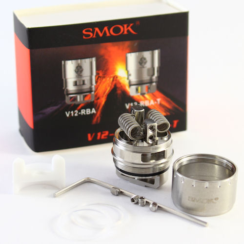 SMOK TFV12 RBA Dual - Vapores Finos - El Vapeador desde 2016