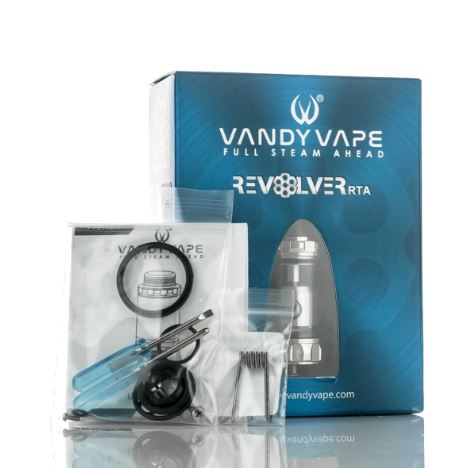 Vandy Vape Revolver RTA 25mm - Vapores Finos - El Vapeador desde 2016