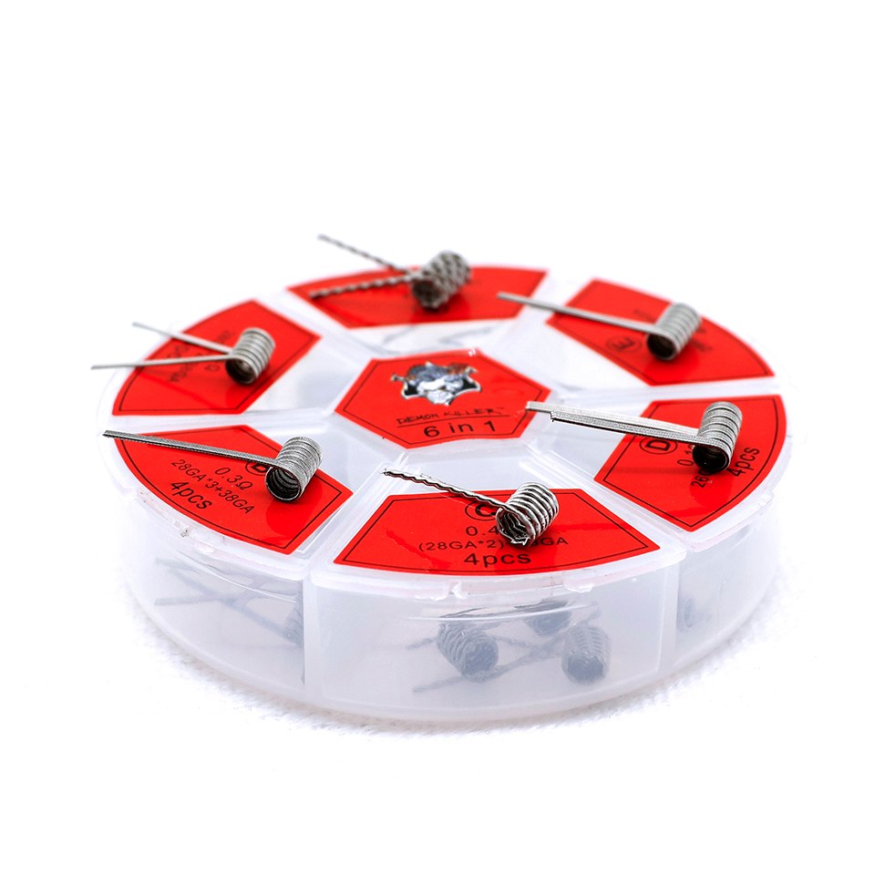 Demon Killer Flame Coils 6 en 1 - Vapores Finos - El Vapeador desde 2016