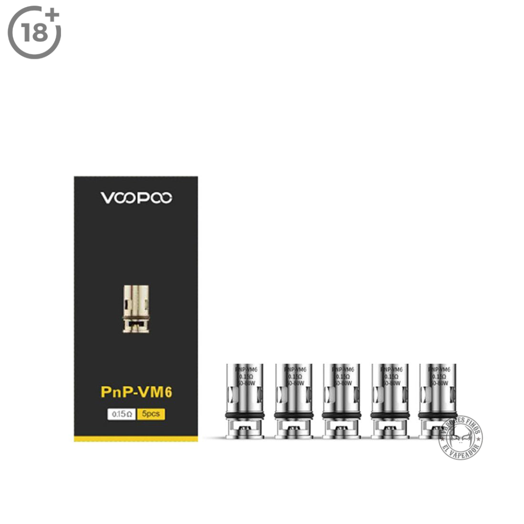 PNP Mesh Coil VooPoo - Vapores Finos - El Vapeador desde 2016